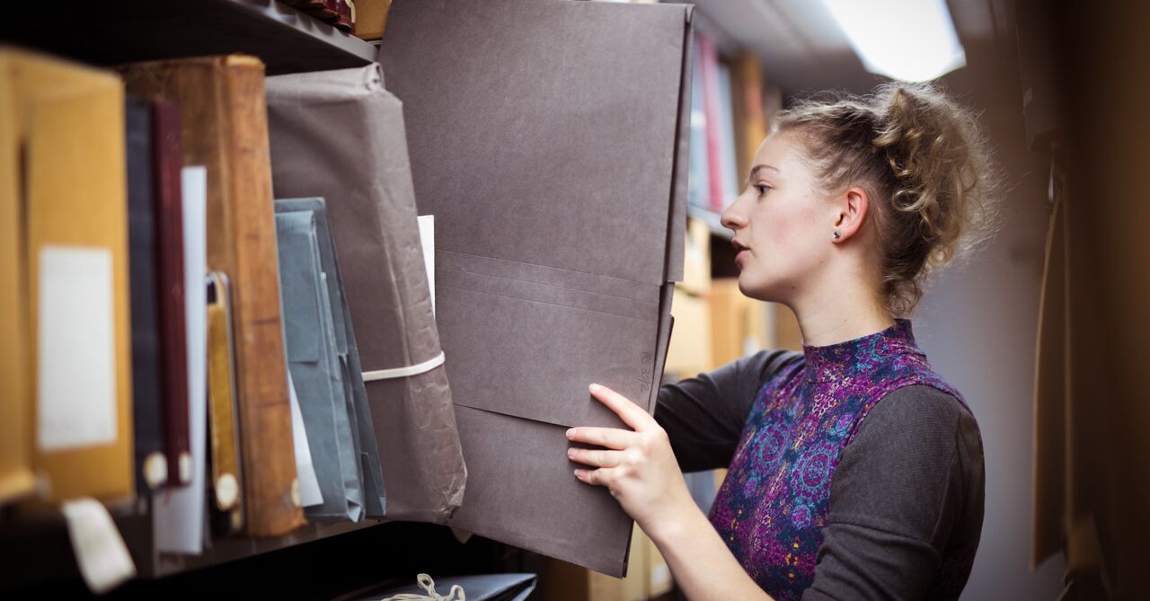 Archives and records management research degrees | University of Dundee, UK